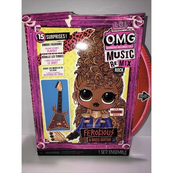 L.O.L. Surprise! | Toys | Lol Surprise Omg Remix Rock Ferocious Fashion ...